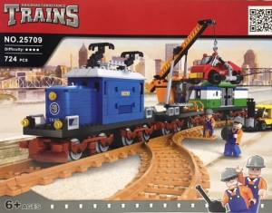 Building Block Crocodile Work Train 724p - Emery Distributors