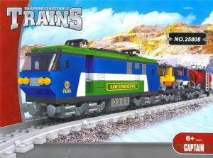 Building Block Electric Freight Train 573p - Emery Distributors