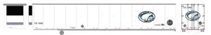 HO 53' Roadrailer BNSF Ice Cold Express #530083 - Emery Distributors