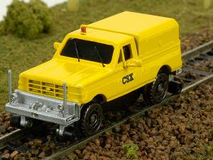 HO Hi-Rail Pickup CSX/DC.DCC - Emery Distributors