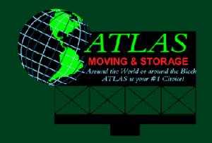 Atlas Moving & Storage Sign - Emery Distributors