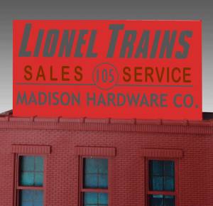 Madison Hardware Sign (Sm) - Emery Distributors