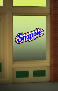 Snapple Window Sign - Emery Distributors