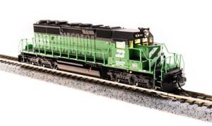 N SD40-2 Diesel BN #6811/grn&blk/DC/DCC Sound - Emery Distributors