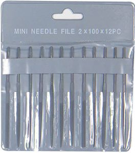 12pc 4'' Mini File Set/Pouch - Emery Distributors