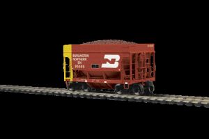 HO 70t Ore Car BN #95595 - Emery Distributors