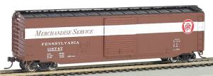 HO 50' Boxcar PRR Merchandise Service - Emery Distributors