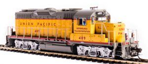 HO P3 GP20 Diesel UP #491/yel&gry DC/DCC - Emery Distributors