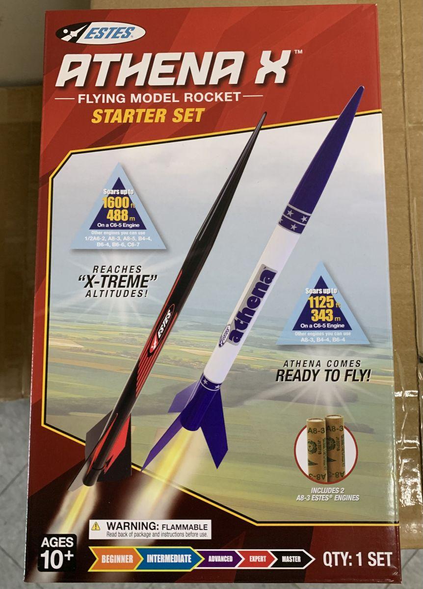 Athena X Starter Set (2 Rockets) Skill BEG/INT - Emery Distributors