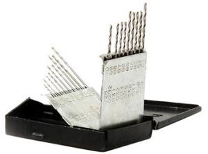 Micro Drill Bit 20-Piece Mini Drill Bit Set - Sizes #61 To #80 - For ...