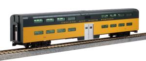 HO Pullman Bi-Level Psg.Car 4-Window Coach CNW # - Emery Distributors
