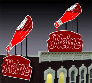 Heinz Sign (Lg) - Emery Distributors
