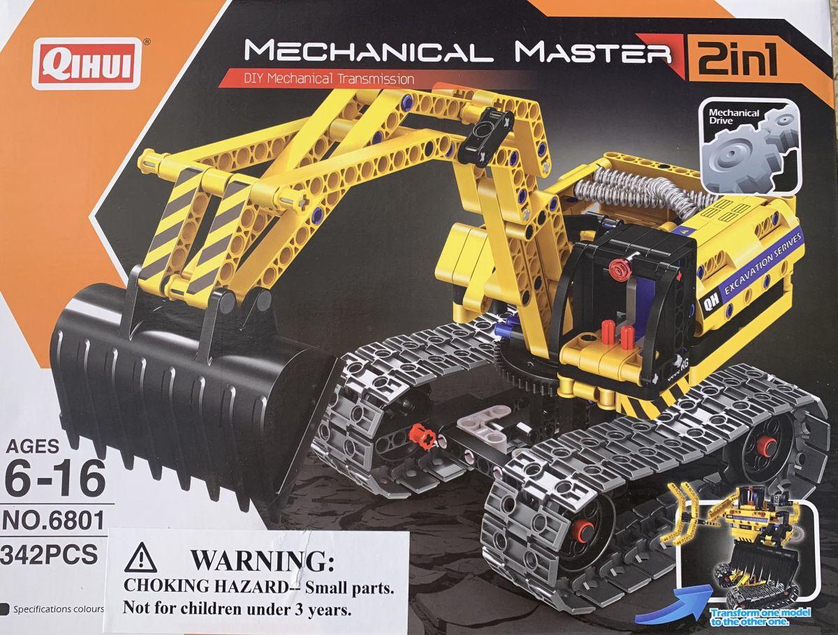 Tech Bricks R/C Excavator STEM 342pc - Emery Distributors