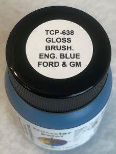 Gloss Brushable Ford & GM Engine Blue 1oz - Emery Distributors