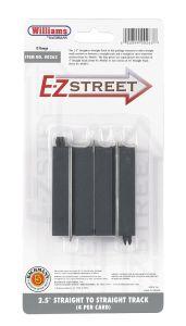 O EZ Street 2.5'' Straight To Straight Track Connector/4cd - Emery ...