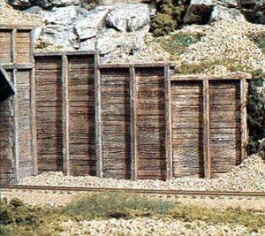 HO Timber retaining/wing walls - Emery Distributors