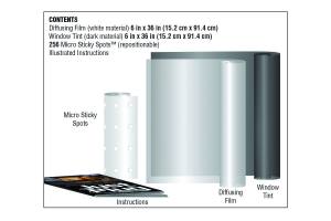 Just Plug Light Diffusing Window Film - Emery Distributors