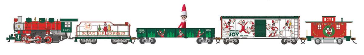 HO Elf On The Shelf Scout Elf Express Freight Set/0-6-0 - Emery ...