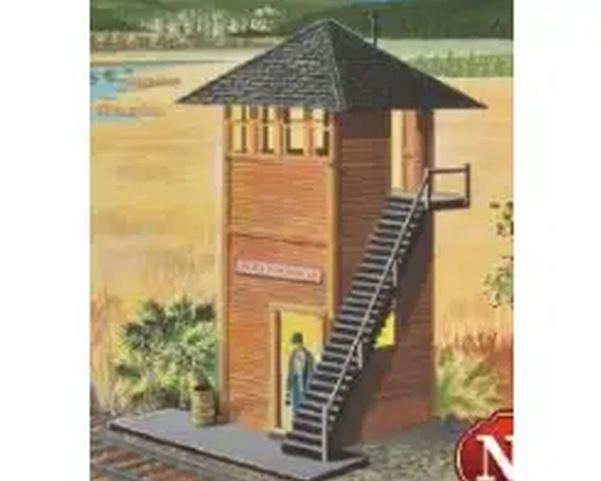 HO Plasticville 75th Anniversary Switch Tower - Emery Distributors
