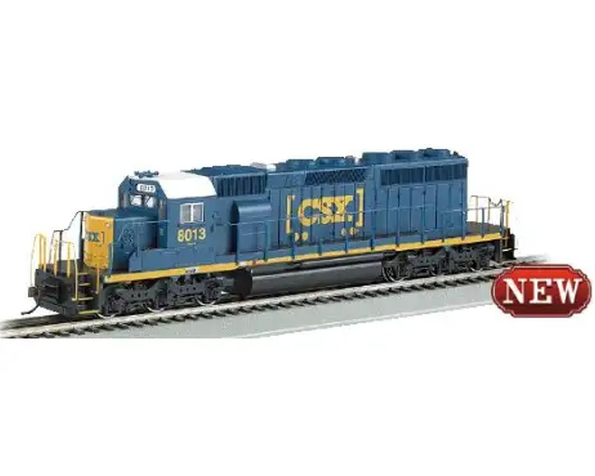 N SD40-2 Diesel CSX #8013/Dark Future/DCC Sound - Emery Distributors