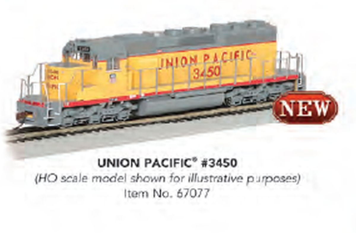 N EMD SD40-2 LOCO UP #3450 w/DCC - Emery Distributors