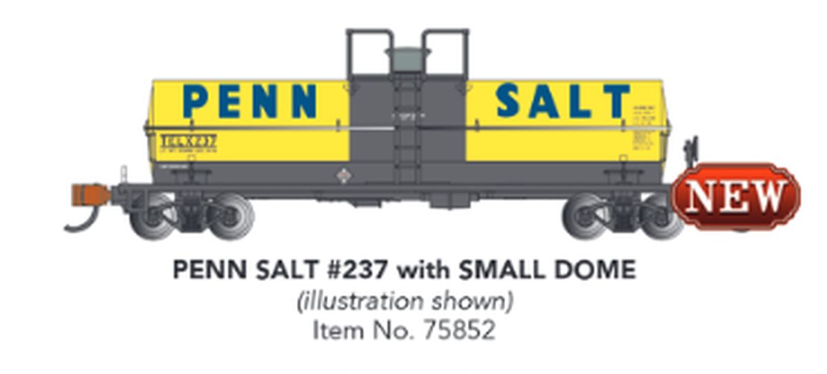 N Chemical Tank Car Penn Salt #237 - Emery Distributors