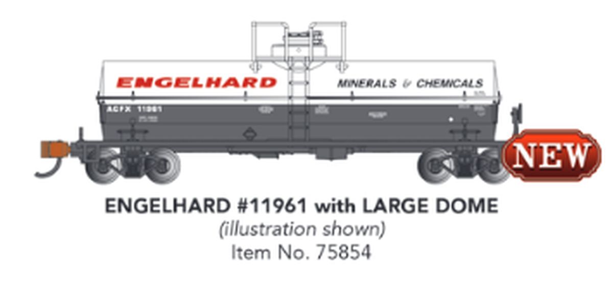 N Chemical Tank Car Engelhard #11961 - Emery Distributors