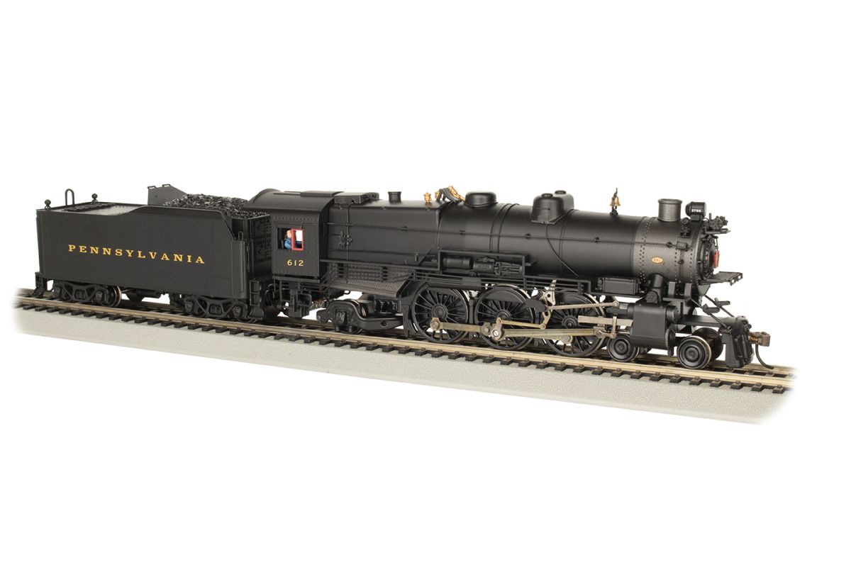 HO PRR K4 4-6-2 Steam Loco #5353 w/Slat Pilot/DCC Sound - Emery ...