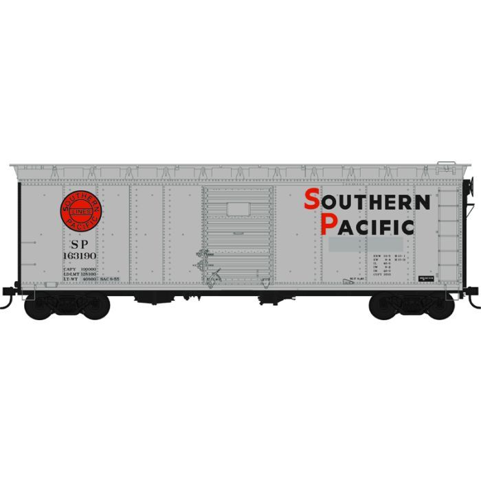 HO 40' Boxcar SP #163210 - Emery Distributors
