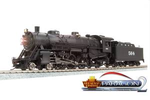 HO USRA 4-6-2 Lt.Pacific GM&O #267 Steam Loco/DCC - Emery Distributors