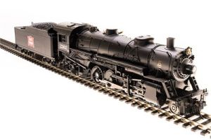 HO P3 2-8-2 Lt.Mikado Steam Loco RI #2307/DC/DCC Sound - Emery Distributors