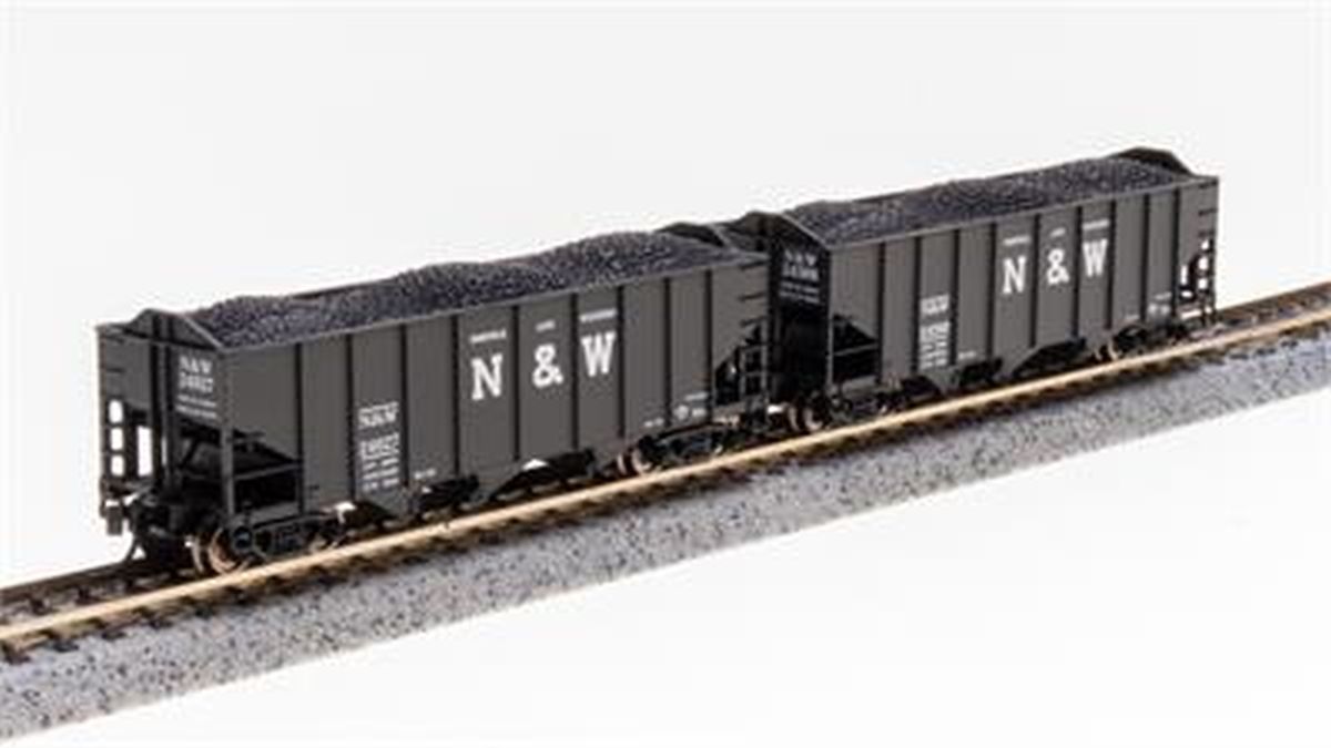 N H2a 3-Bay Hopper 2pk B N&W/24 Lettering - Emery Distributors