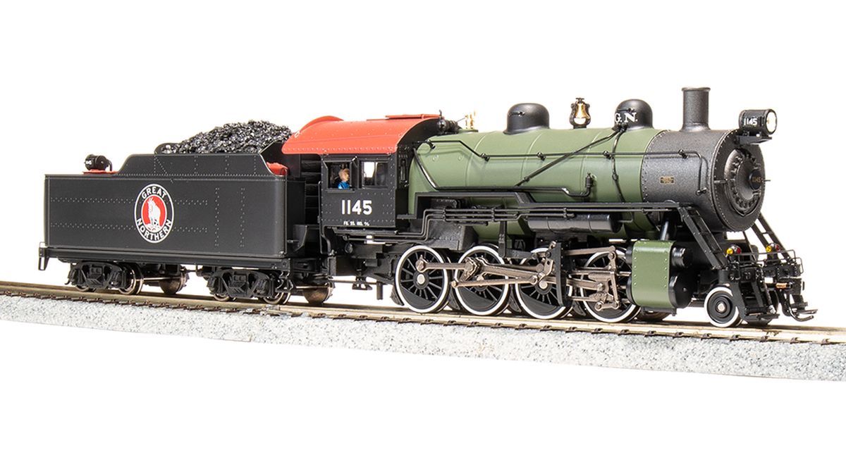 HO P4 2-8-0 Consolidation Steam Loco GN #1143 DC/DCC/Sound - Emery ...
