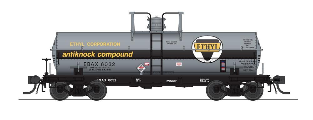 HO 6000g Tank Car 2pk Ethyl Corp/Wyandotte - Emery Distributors