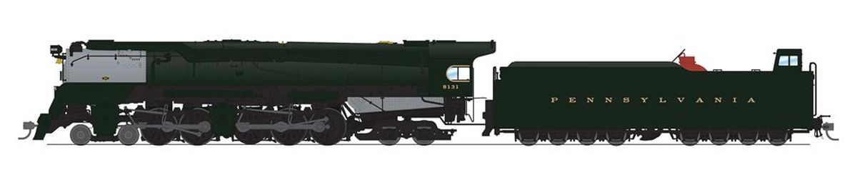 HO HY PRR Q2 4-4-6-4 Steam Loco #6131 DC/DCC Sound & Smoke - Emery ...