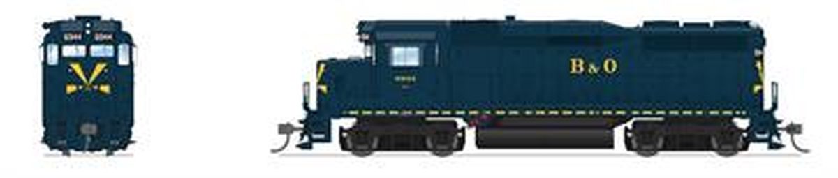 HO GP30 Diesel B&O #6914/As-Delivered DCC Ready - Emery Distributors