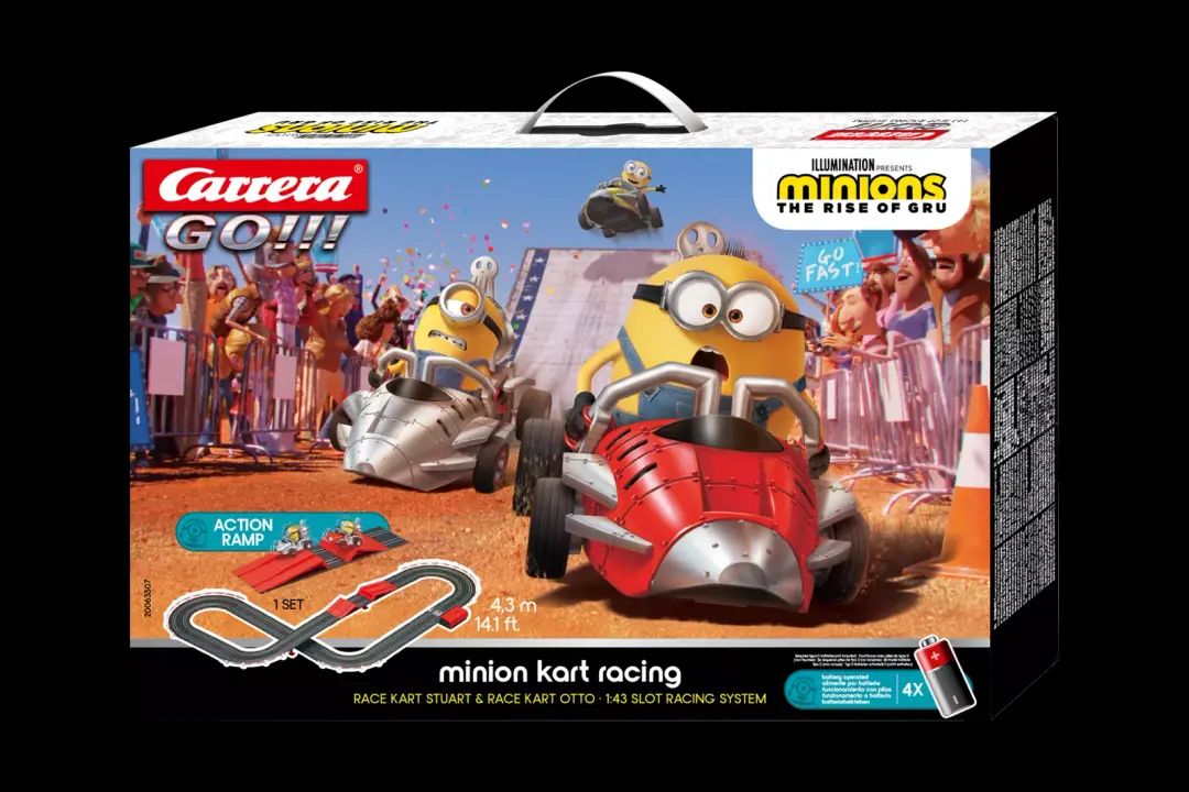 Minion Cart Racing Set Battery Powered - Emery Distributors