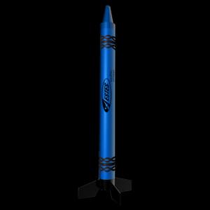 Blast-off Blue Crayon Rocket RTF - Emery Distributors