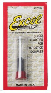 5 Lead Tips for Yardstick Compass - Emery Distributors