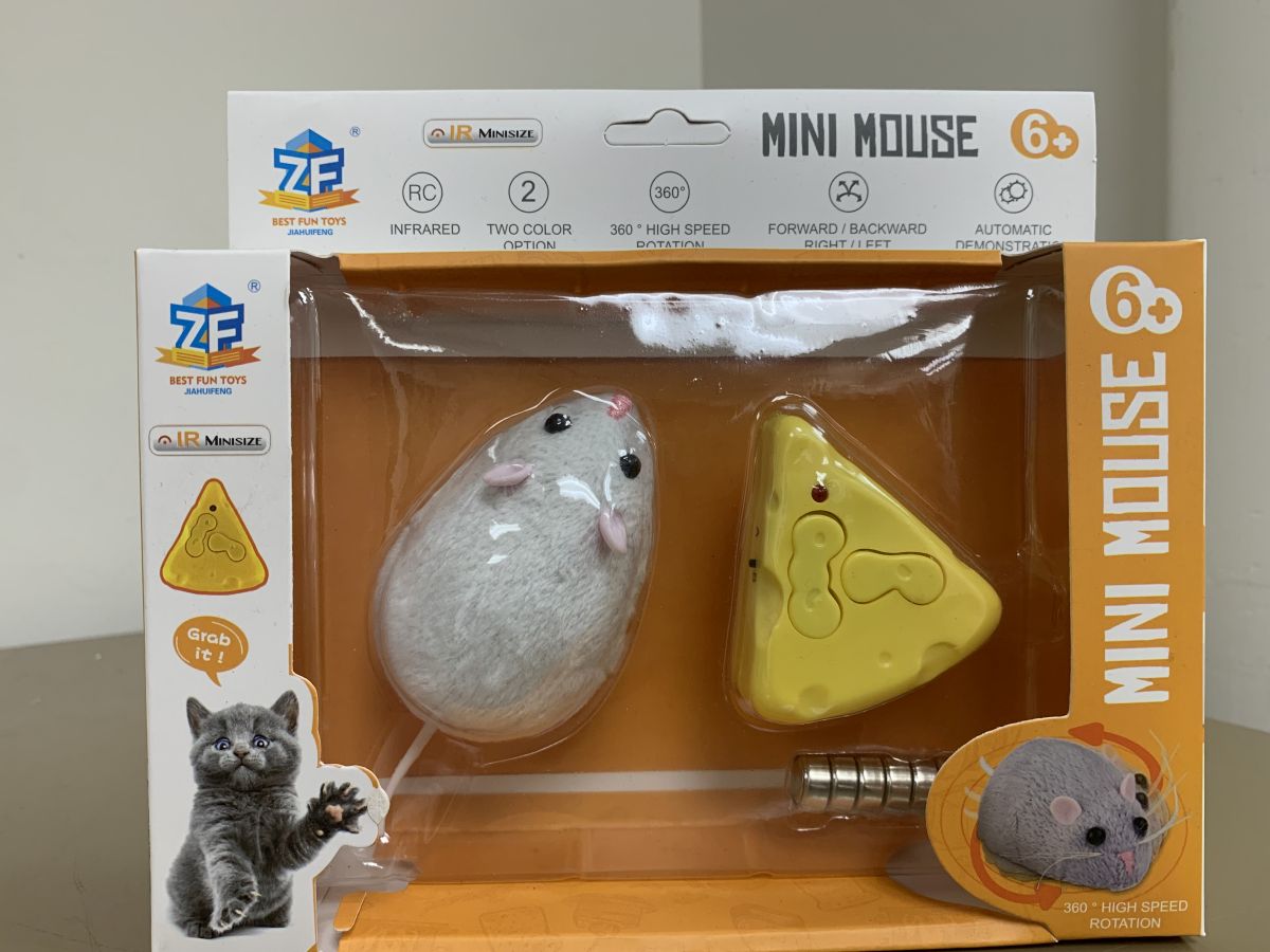 IR RC Mouse w/Cheese Controller - Emery Distributors