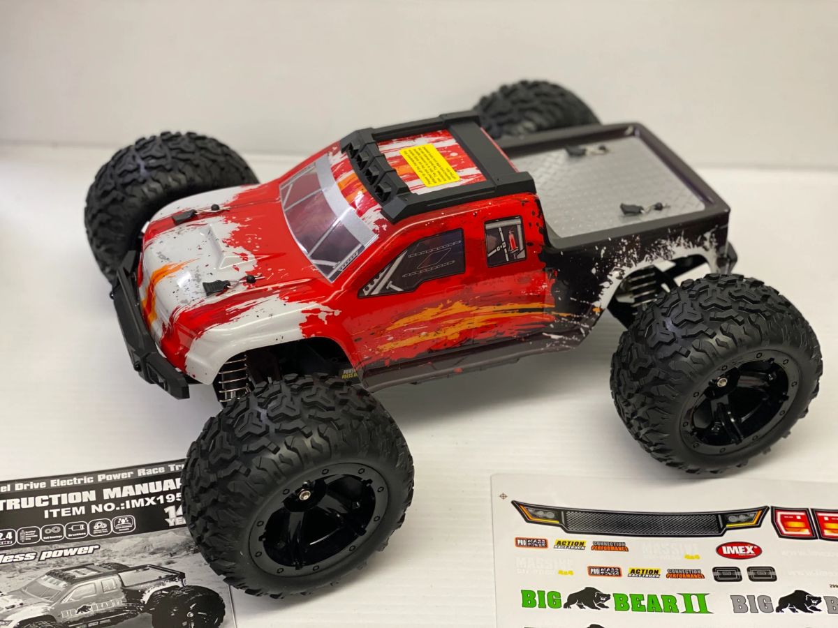 Xl Rc Brushless Big Bear Monster Truck - Emery Distributors