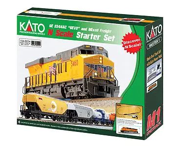 N FEC ES44AC Diesel & Freight Starter Set - Emery Distributors