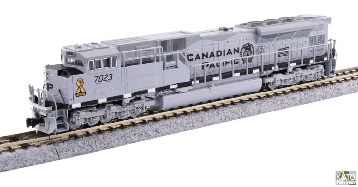 N SD70ACu CP Military Heritage #7023 (GREY) - Emery Distributors