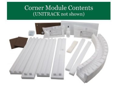 N T-Trak Sub Terrain Layout System Corner Kit - Emery Distributors