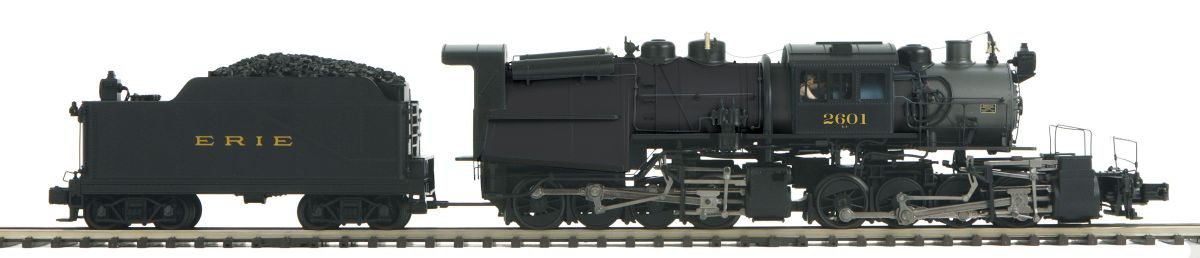 O 0-8-8-0 Steam Loco Erie #2601/blk/3.0 - Emery Distributors