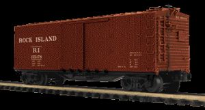 O Rock Island 40' USRA Double Sheathed Boxcar - Emery Distributors