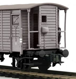 O SBB-CFF European Gedeckter Guterwagen/Boxcar/Hi-Rail - Emery Distributors