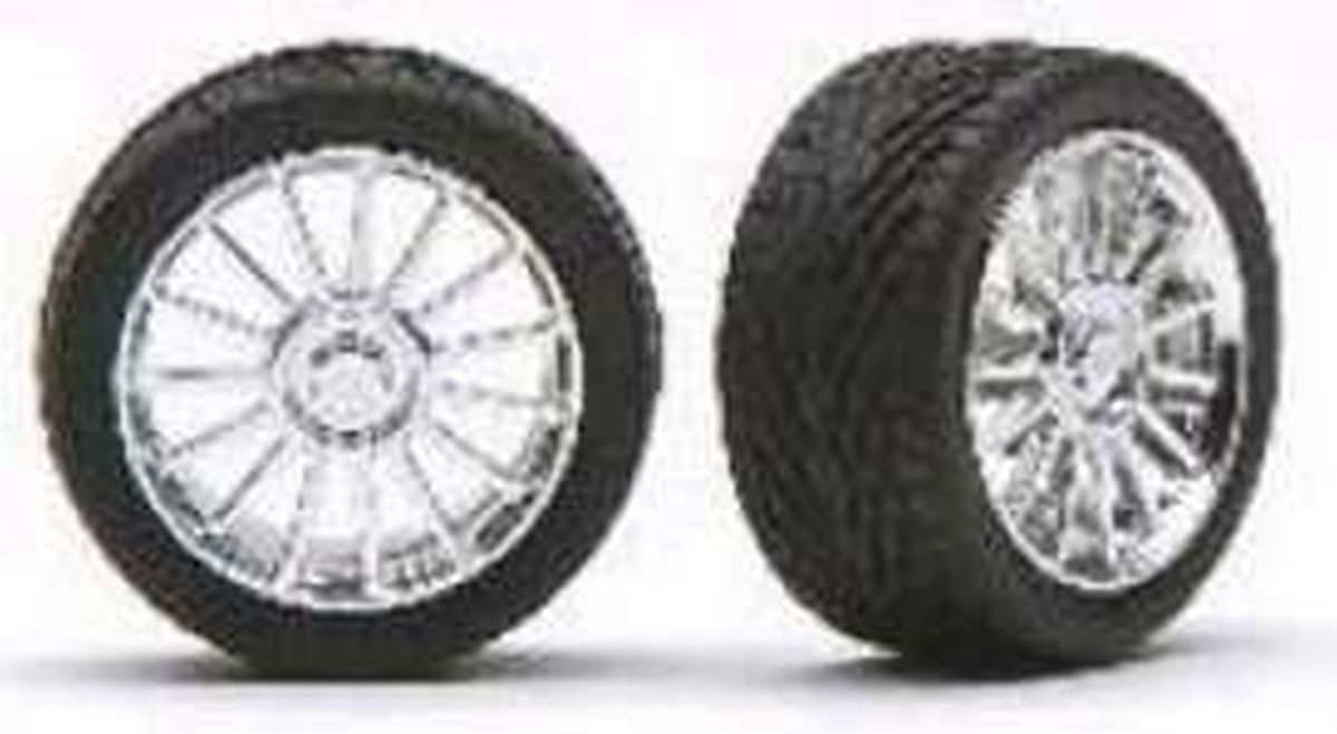 SPIDERS RIMS W/TIRES CHROME - Emery Distributors