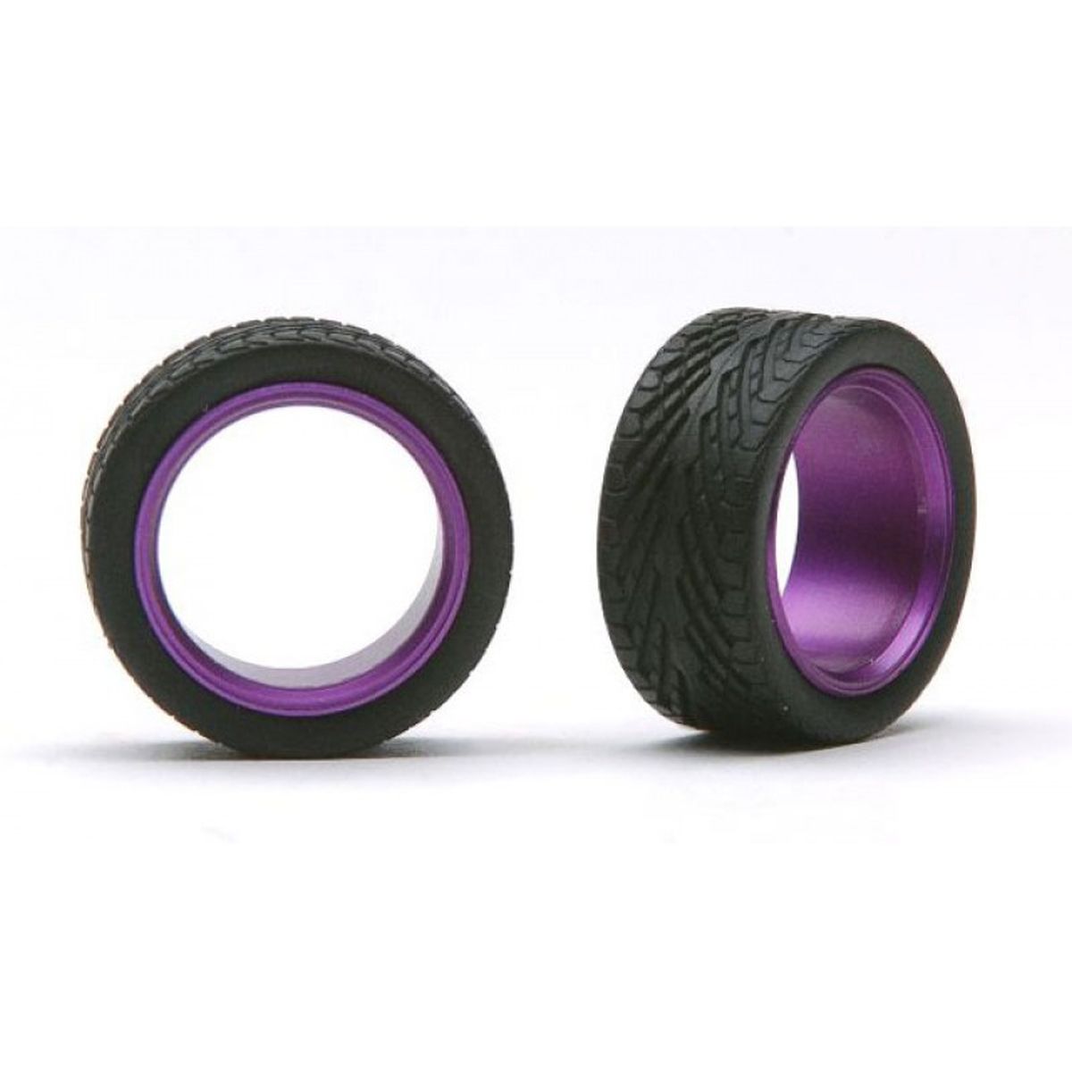 SLEEVES 23 STEPPED ALUM POLISHED PURPLE W/ TIRE - Emery Distributors