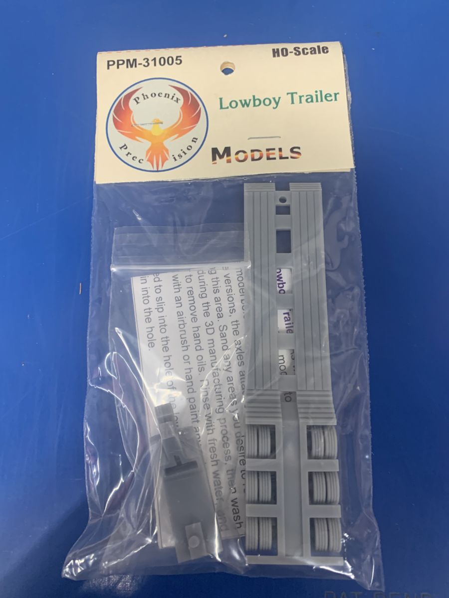HO Lowboy Trailer (1) - Emery Distributors